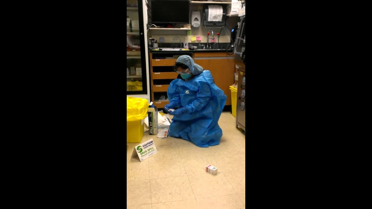 Chemo Spill Kit Demo