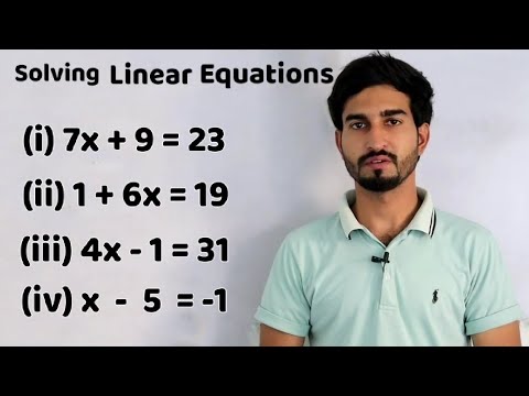 Solving Linear Equations| Linear equation| Urdu/Hindi| MathUse