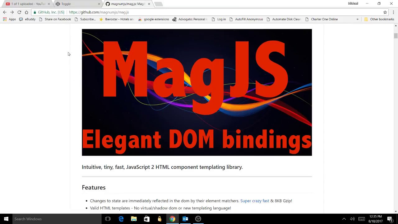 MagJS - React Toggle Button Component
