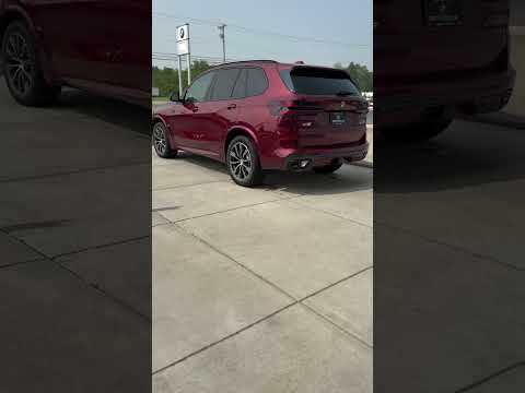 2026 BMW X5 in Ruby Red Metallic with Black Interior #bmw #bmwluxury #cartok #x5 #bmwx5
