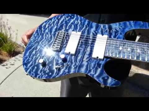 Kiesel (Carvin) Kiesel Edition DC800 "Sapphire"! INSANE | Reverb