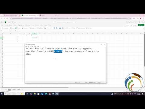How to Add All Numbers in a Column in Excel