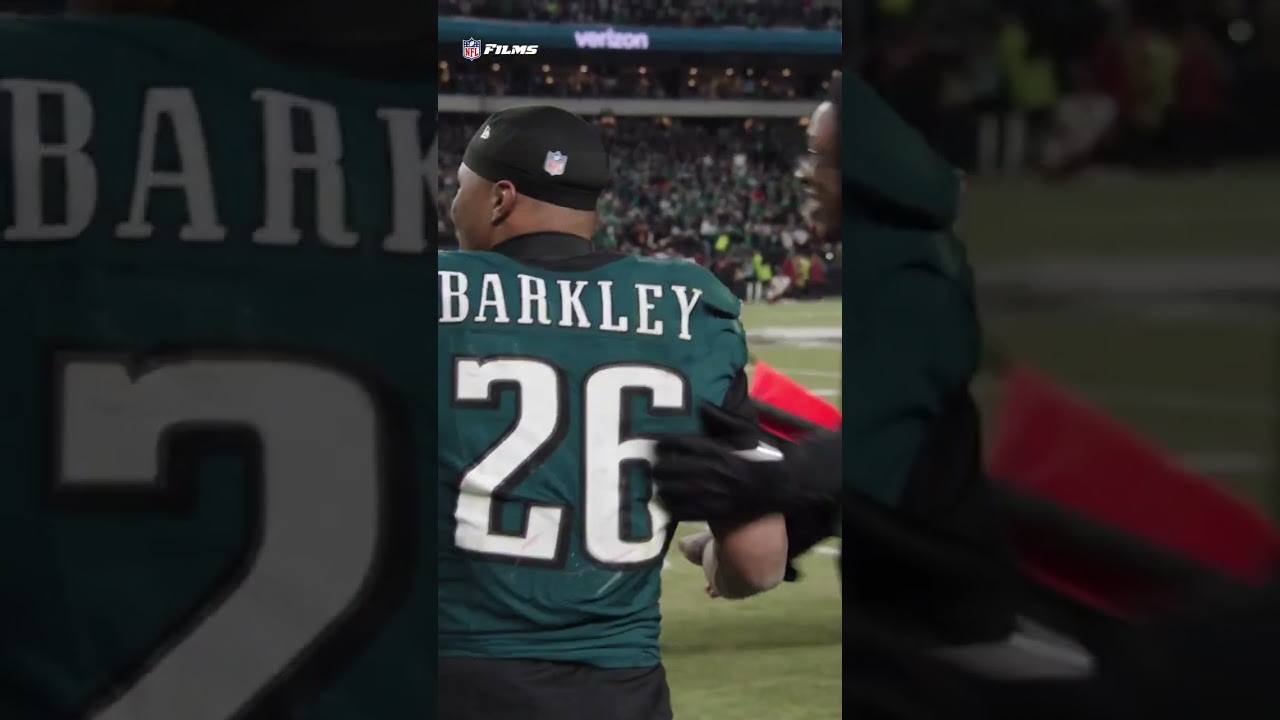 Saquon Barkley & Eagles Bench ERUPT for Will Shipley’s First NFL TD! 🎉🔥