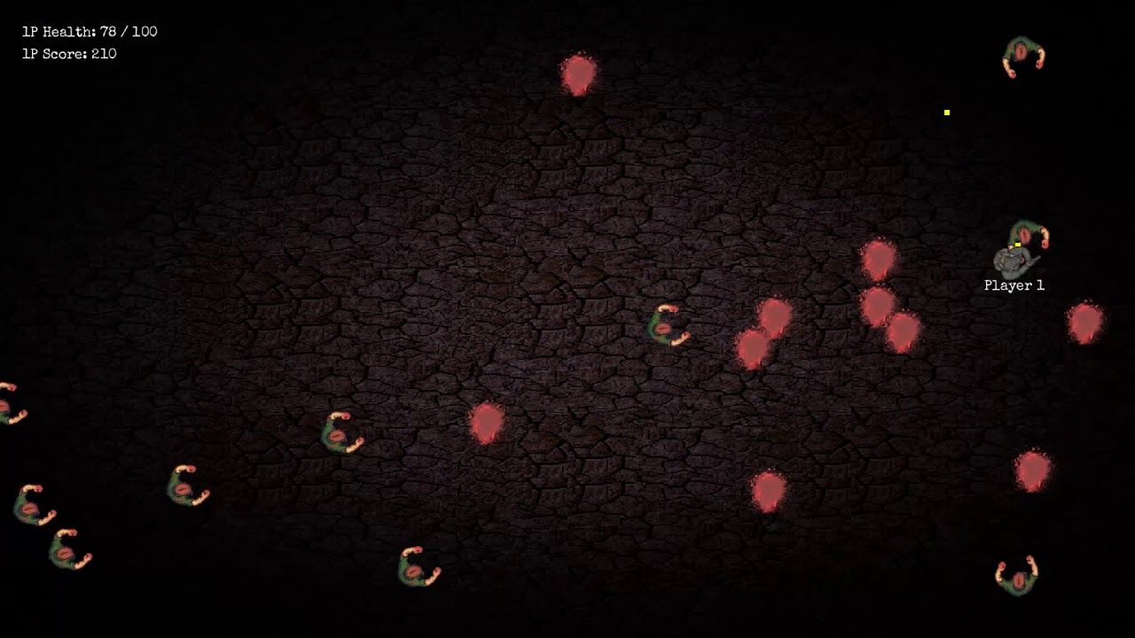 GitHub - benhide/SDL2-2D-Zombie-Game: C++ single-screen 2D video-game created using SDL libraries