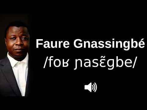 🇹🇬 How to pronounce Faure Gnassingbé (CORRECTLY!)