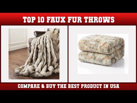 Top 10 Faux Fur Throws to buy in USA 2021 | Price & Review