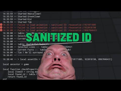 Roblox Failed to load Animation - sanitized ID [Bug fix]