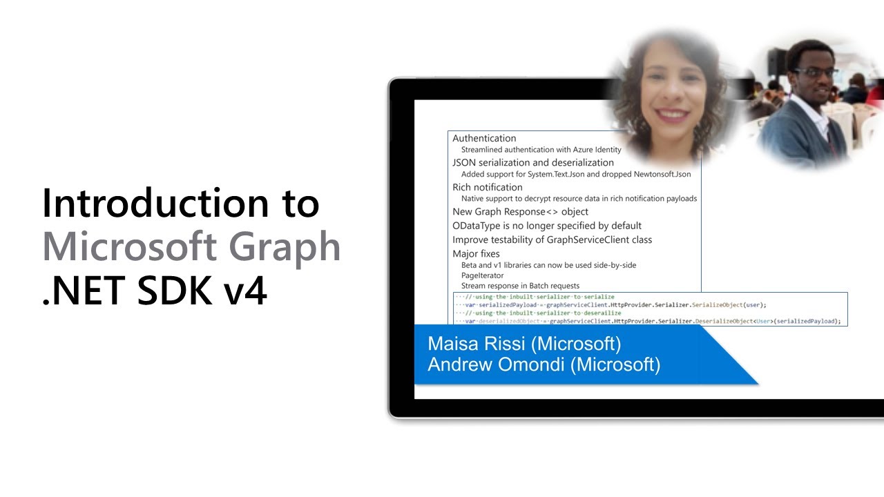 Introduction to Microsoft Graph .NET SDK v4