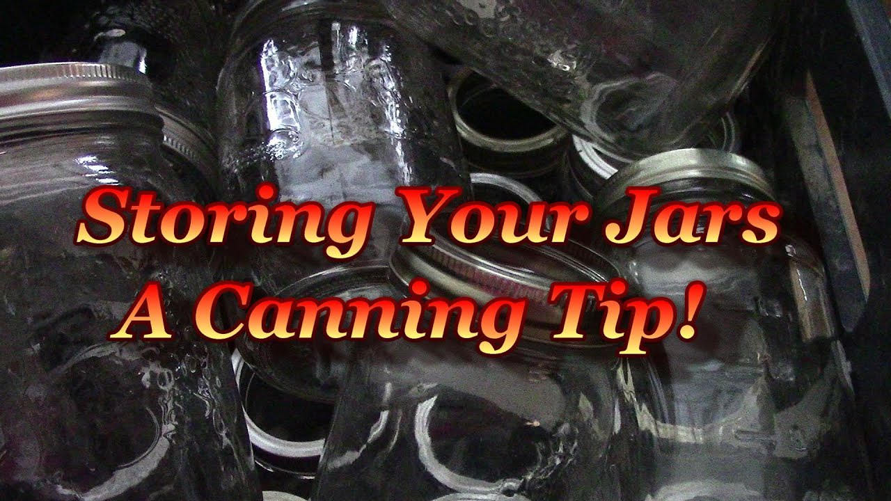 Tip For Safely Storing Your Empty Jars!