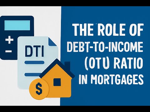 The Role of Debt to Income DTI ratio in Mortgage