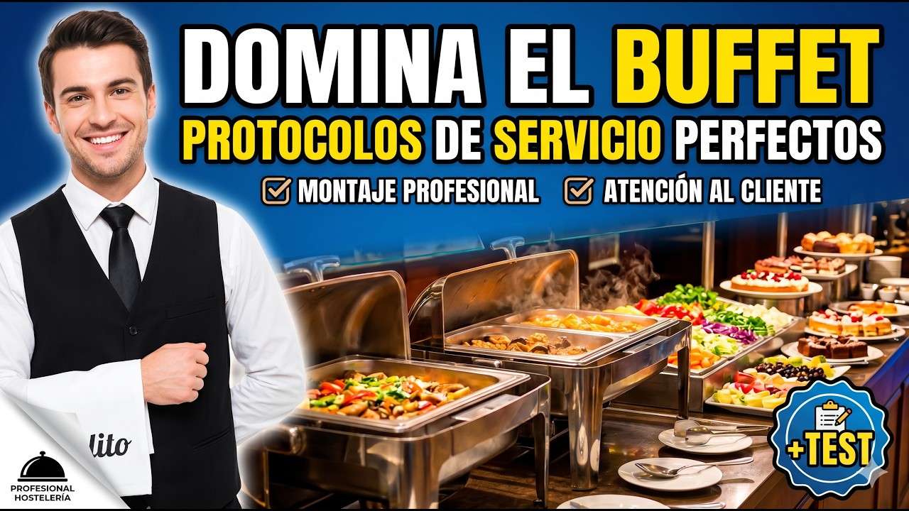 Todo sobre el Servicio de Buffet: Guía Completa de Protocolo y Montaje