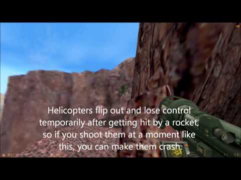 Steam Community :: Video :: How to Kill a Chopper With One Shot (HL1)