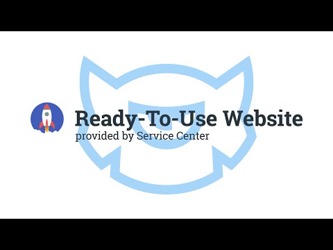 TM Service Center: Ready To Use Website