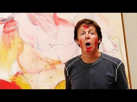 PAUL McCARTNEY, THE BEATLE, THE PAINTER