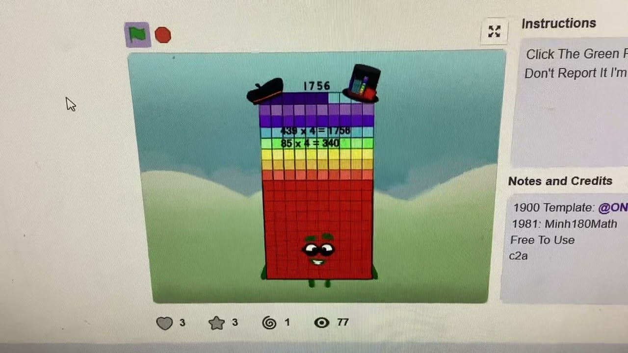 My Numberblocks sprite pack 1701-1800 full