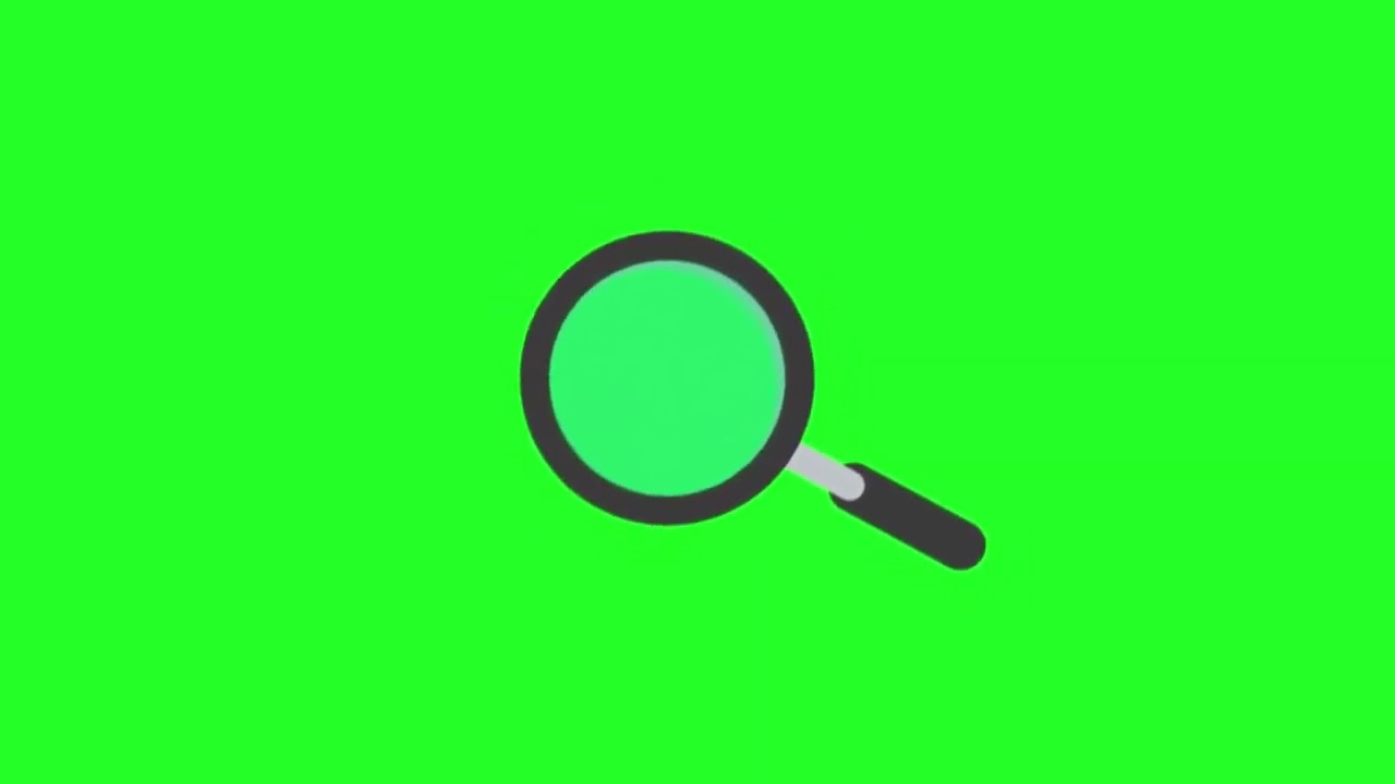Green Screen - Search magnifier