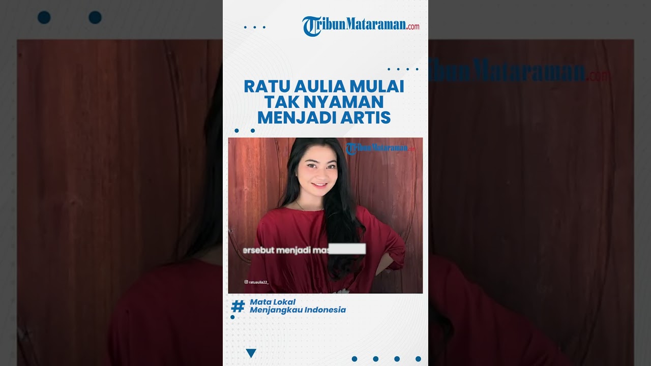 Berkat Perannya Sebagai Zara dalam Sinetron, Ratu Aulia Mulai Merasa ...