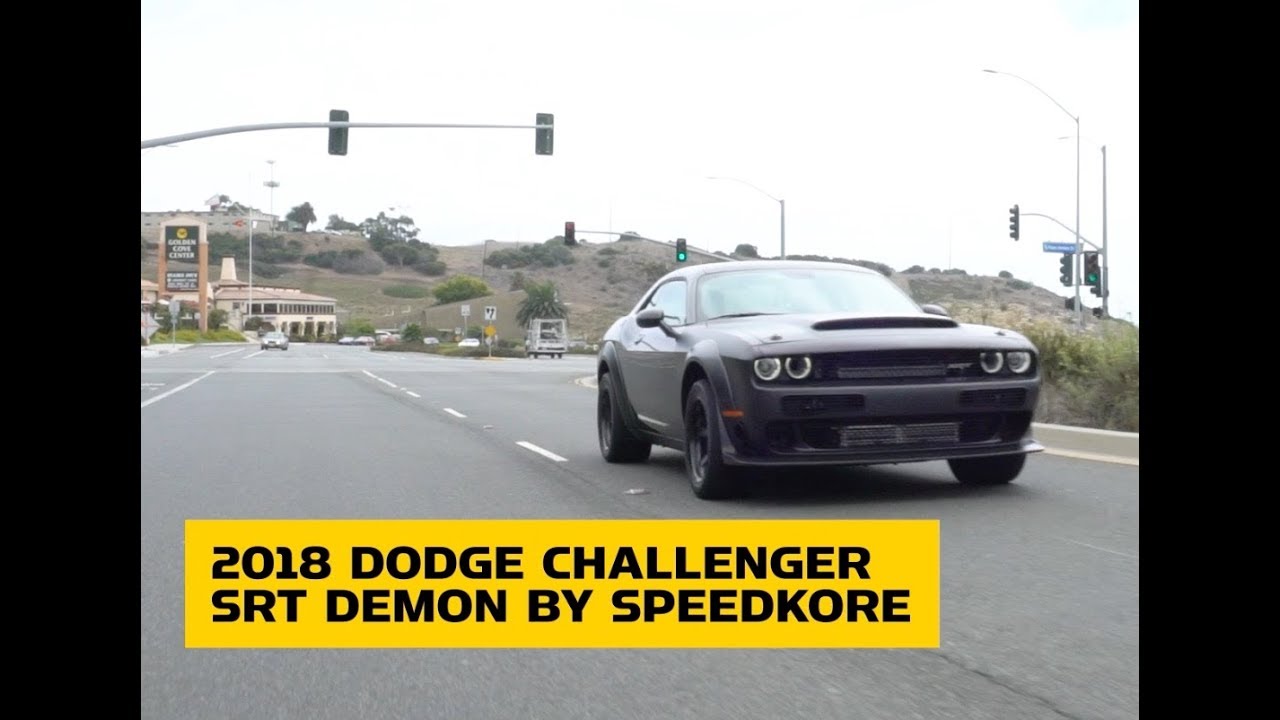 Twin-Turbo 1,400 HP Dodge Demon Sets 1/4-Mile World Record with Amazing ...