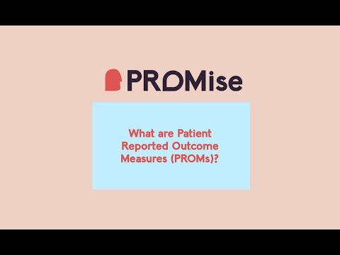 What are Patient Reported Outcome Measures (PROMs)?
