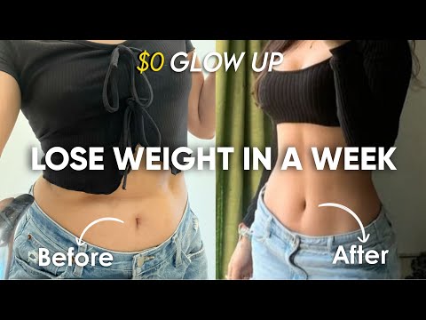 Lose weight in a week without starving!