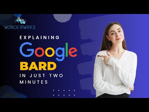 Google Bard explained in just 2 minutes |wonder wrks |Google bard|AI| artificial intelligence