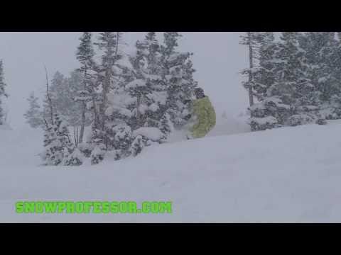 How to Snowboard Fresh Powder: Skidded Turns | Nick Evanson™