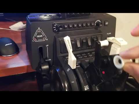 Faulty Honeycomb Bravo Reverse Thrust lever (Button 9) - Lever 1