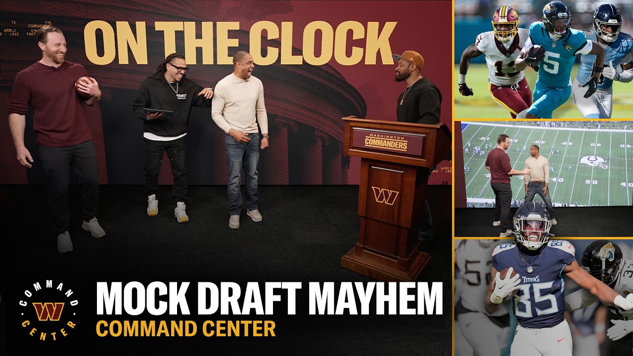 📣 With the 7th Pick in the 2026 NFL Draft! Offensive Adds + Chig Okonkwo Breakdown | Command Center