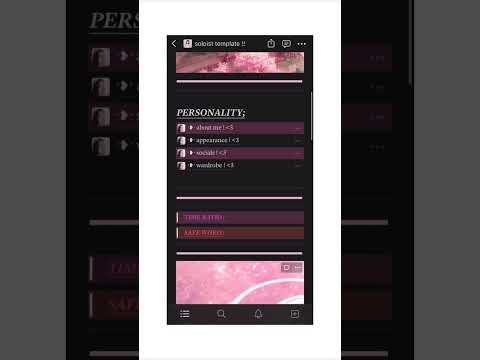 kpop soloist notion template! || #kpop #shifting #soloist #blackpink #ktube #ktubers