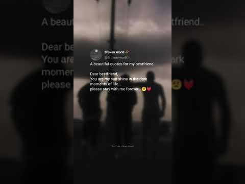 Best Friend quotes | Friends quotes | Best friends Whatsapp status | Instagram Story |