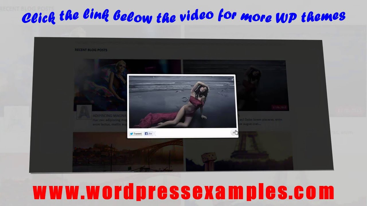 Hexagonal Wordpress Theme - WP Theme Hexagonal