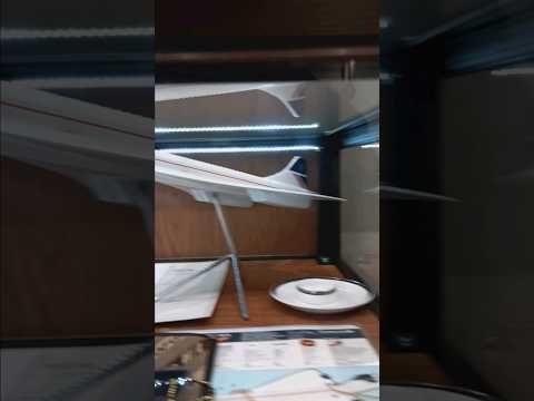 Airlines memorabilia, including the Concord