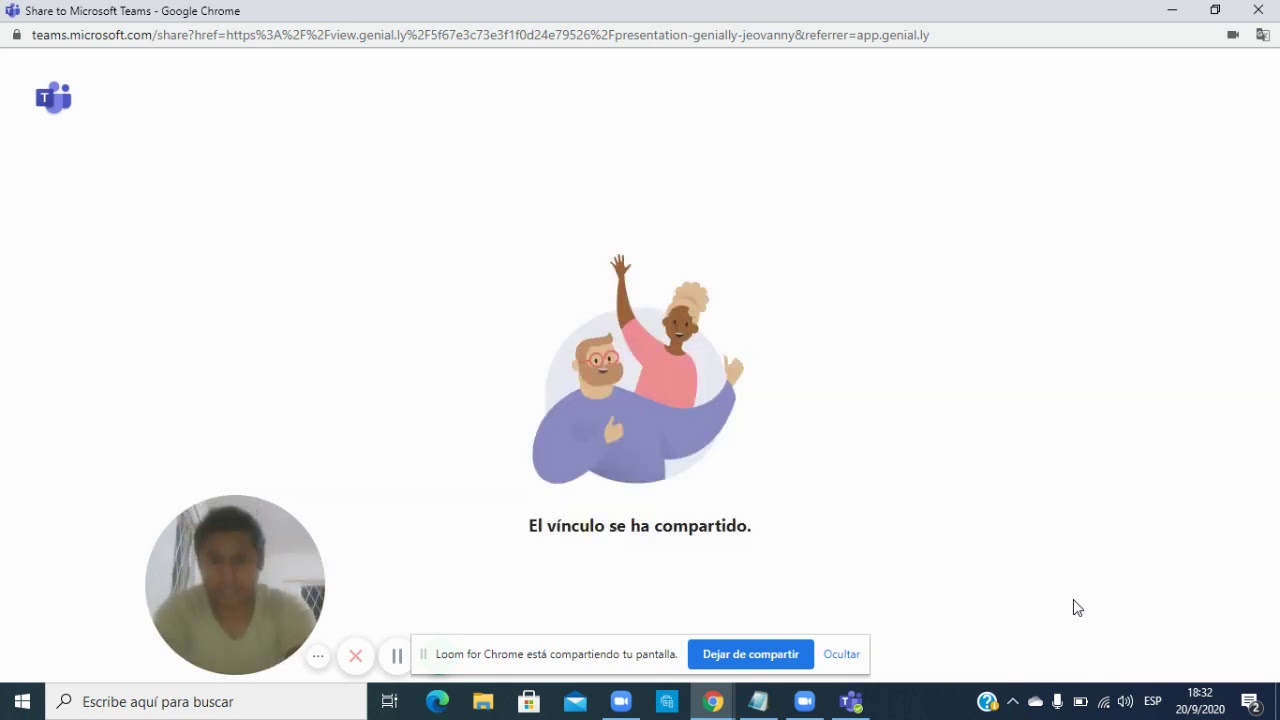 Agregar Genially a Microsoft Teams