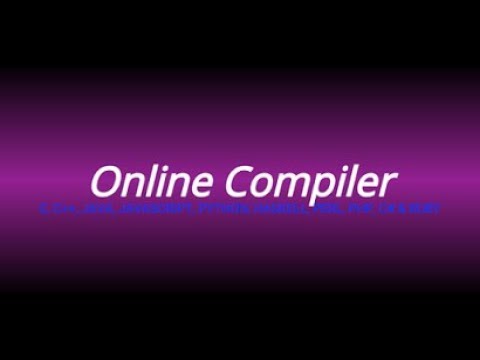 www.Jdoodle.com