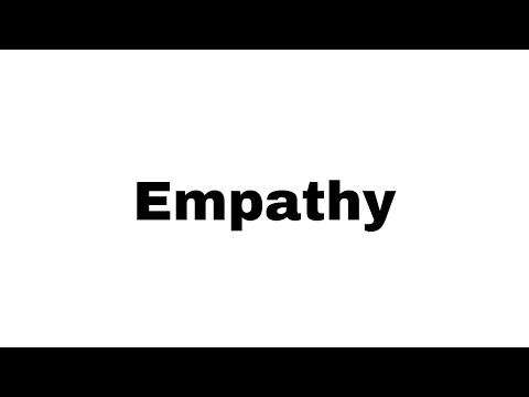 How to Pronounce Empathy