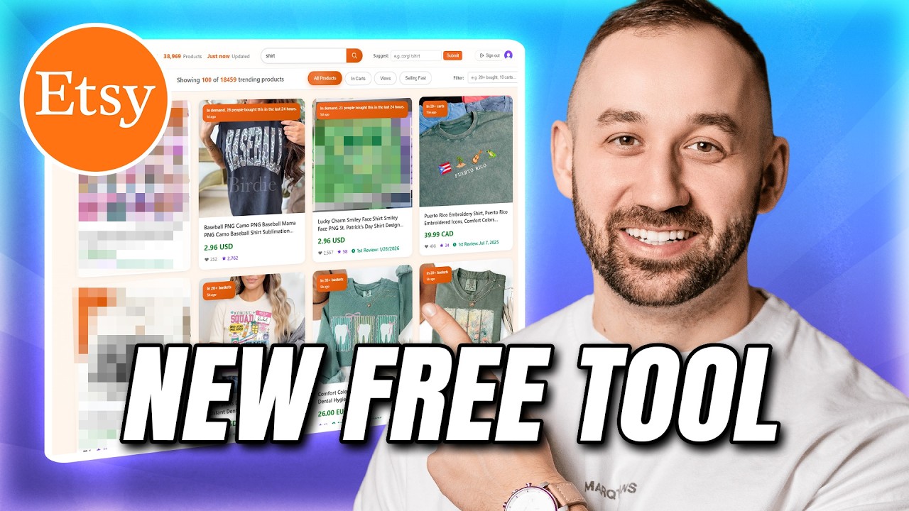 100% Free Etsy Trend Finder in 2026?! (MUST SEE!)