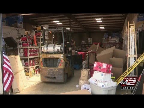 SAPD: Stolen merchandise discovered in illegitimate business' warehouse; 1 man arrested