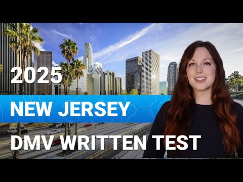2025 New Jersey DMV Written Test: Practice 50 Questions to Pass on Your First Try! Test 1
