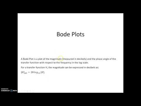 Bode Plot Video Lecture - Crash Course for Chemical Engineering