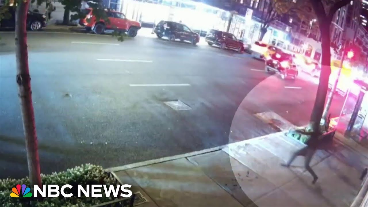 Surveillance cameras capture deadly police shootout in NYC