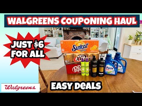 WALGREENS COUPONING HAUL/ some good grocery deals and more! Learn Walgreens Couponing