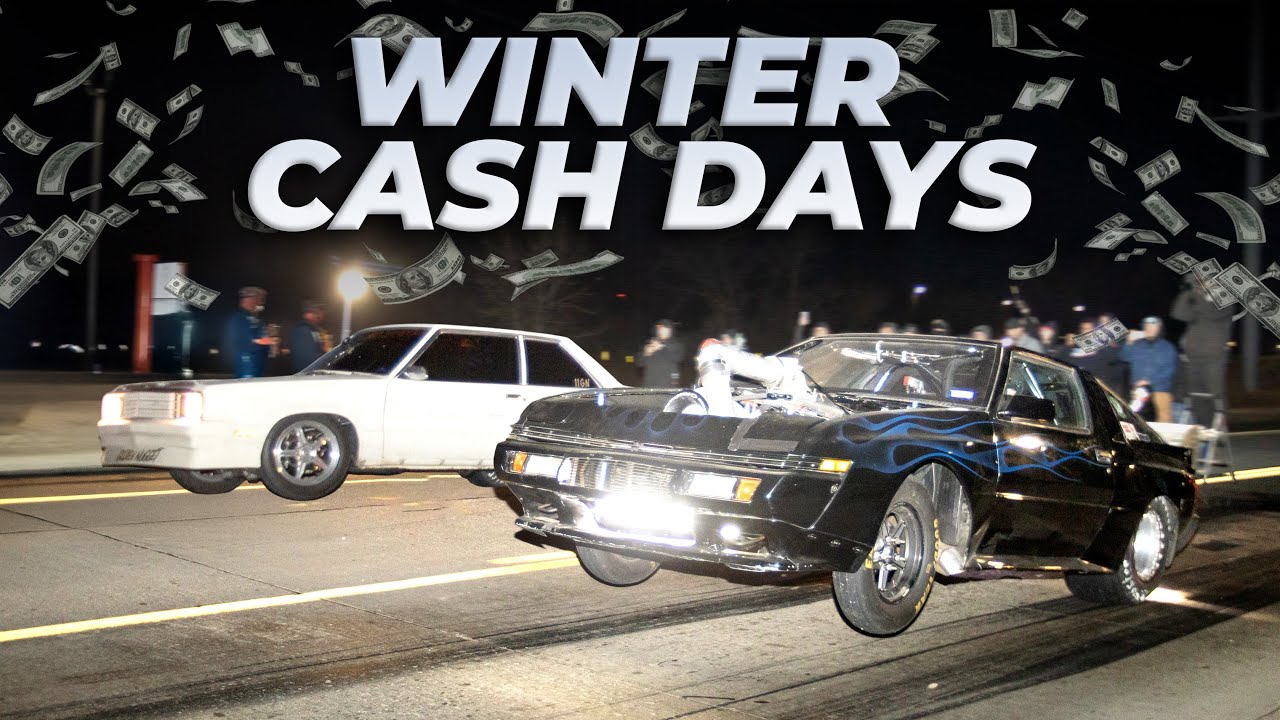 Midwest Street Racing in FREEZING Temperatures ($4,000 Cash Days)