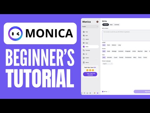 Monica AI Tutorial (2025) | How to Use Monica AI