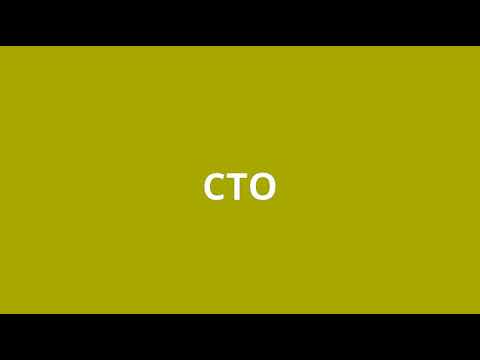 what is the meaning of CTO