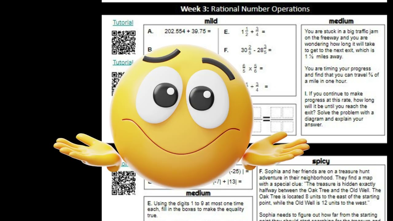 Directions for Summer Math Packets: Grades 6-8
