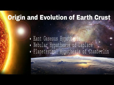 Origin and evolution of earth crust