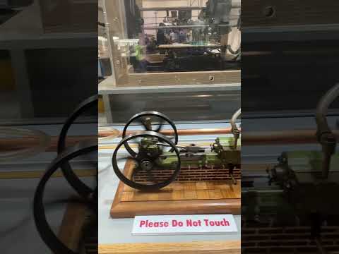 Exhibit at the The Miniature Engineering Craftsmanship Museum in Carlsbad, California