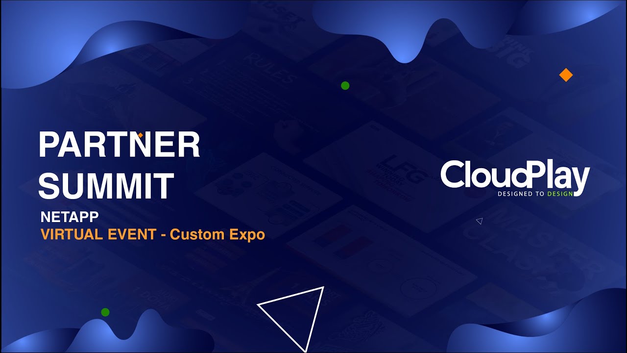 NETAPP Partner Summit - Virtual Event