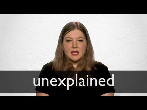 UNEXPLAINED Synonyms | Collins English Thesaurus