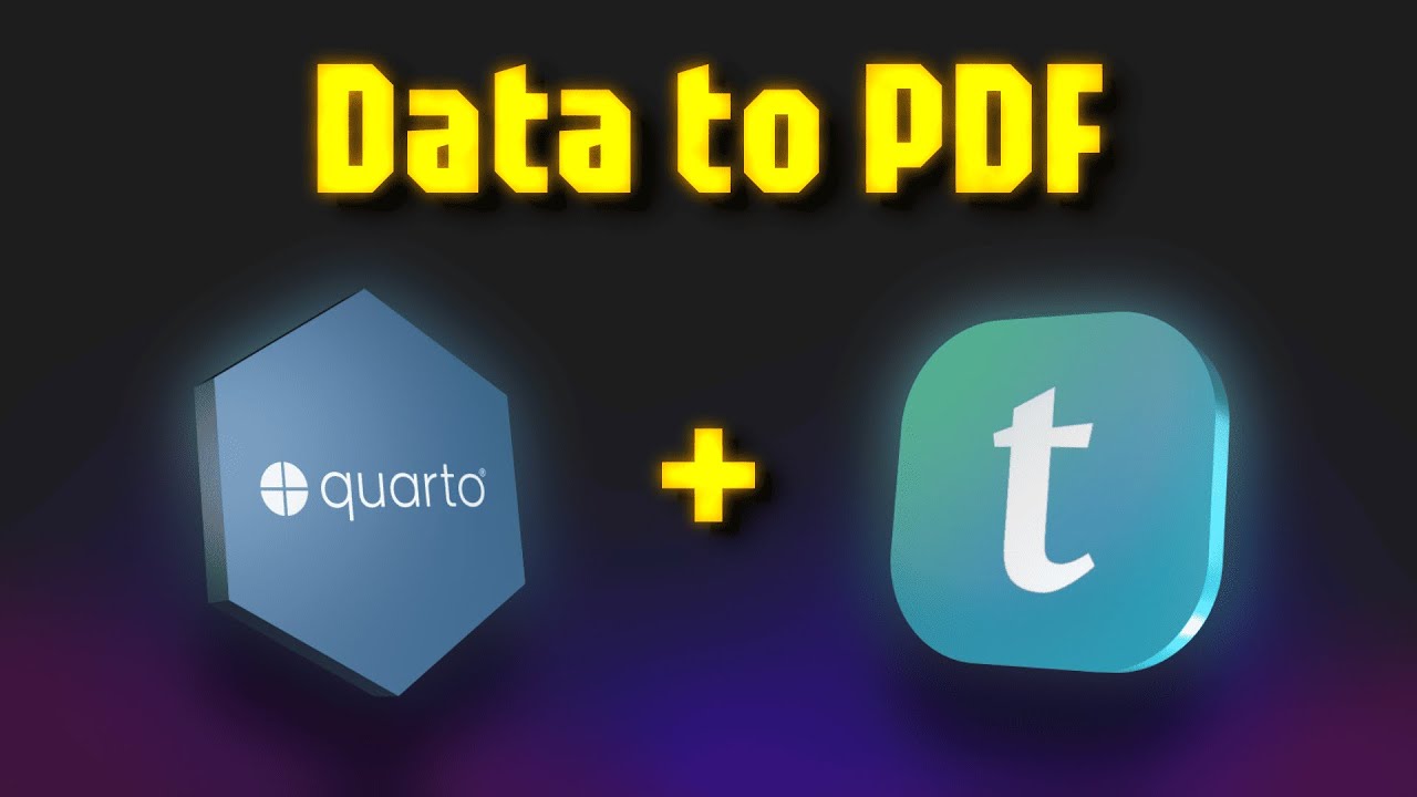 Quarto & Typst Are Fantastic for High-Quality PDF Reports